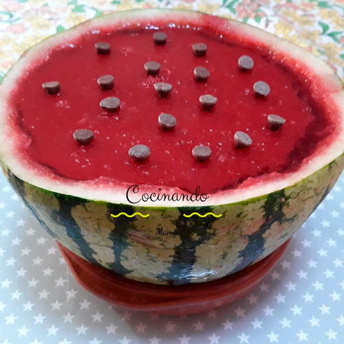 Como hacer gelatina de sandía natural con y sin Thermomix - Cocinando ...