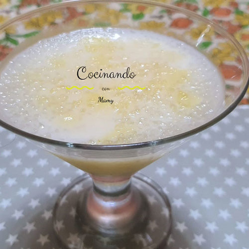 Como hacer postre de tapioca con manzana - Cocinando con Mamy