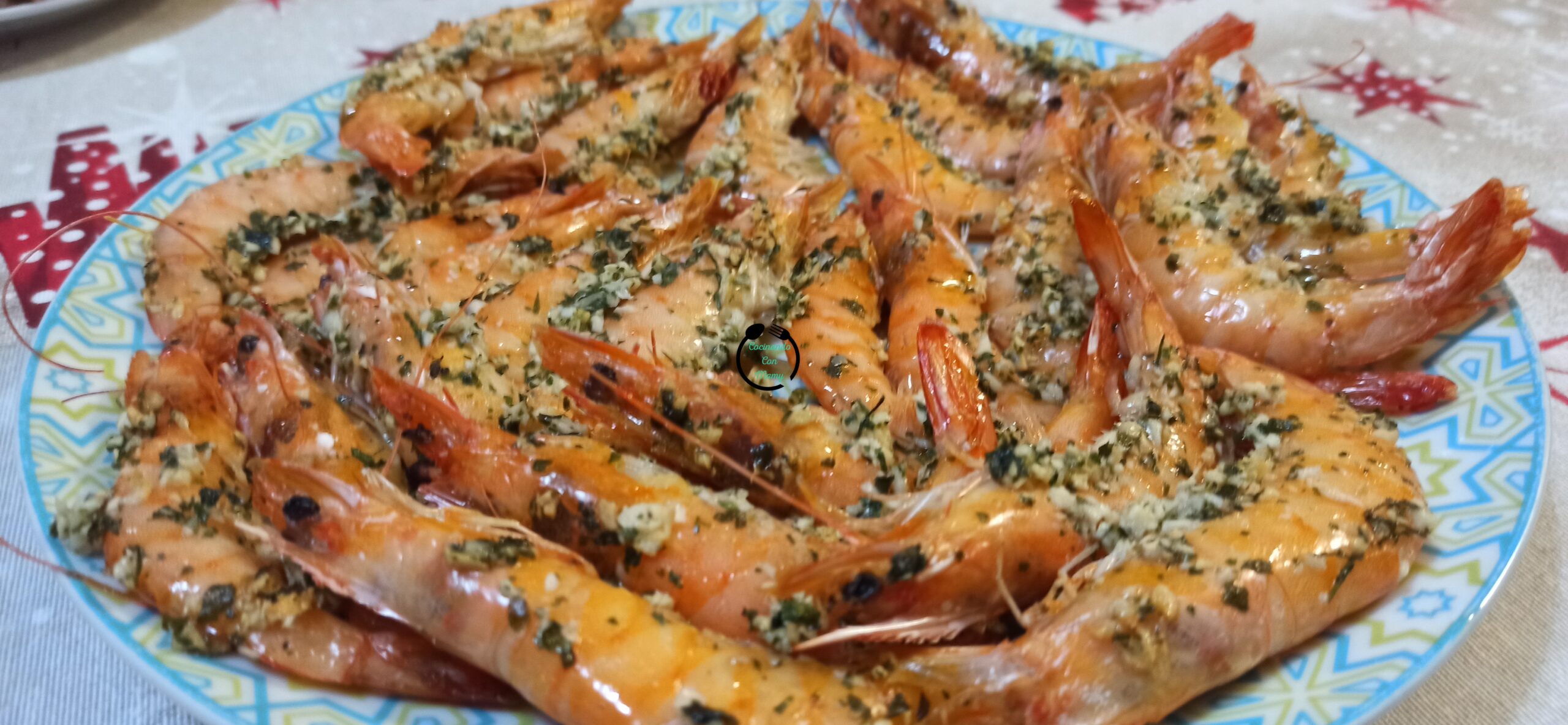 Como hacer langostinos al ajillo - Cocinando con Mamy